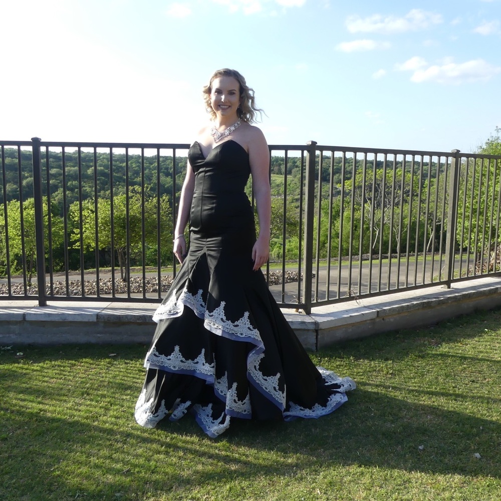 Rachel Allen Mermaid Prom Dress - Gem